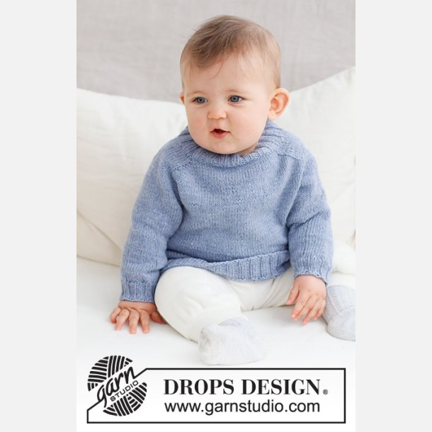 Drops - Blue Pebbles - Drops Opskrifter - Gratis - Bettekun Garn